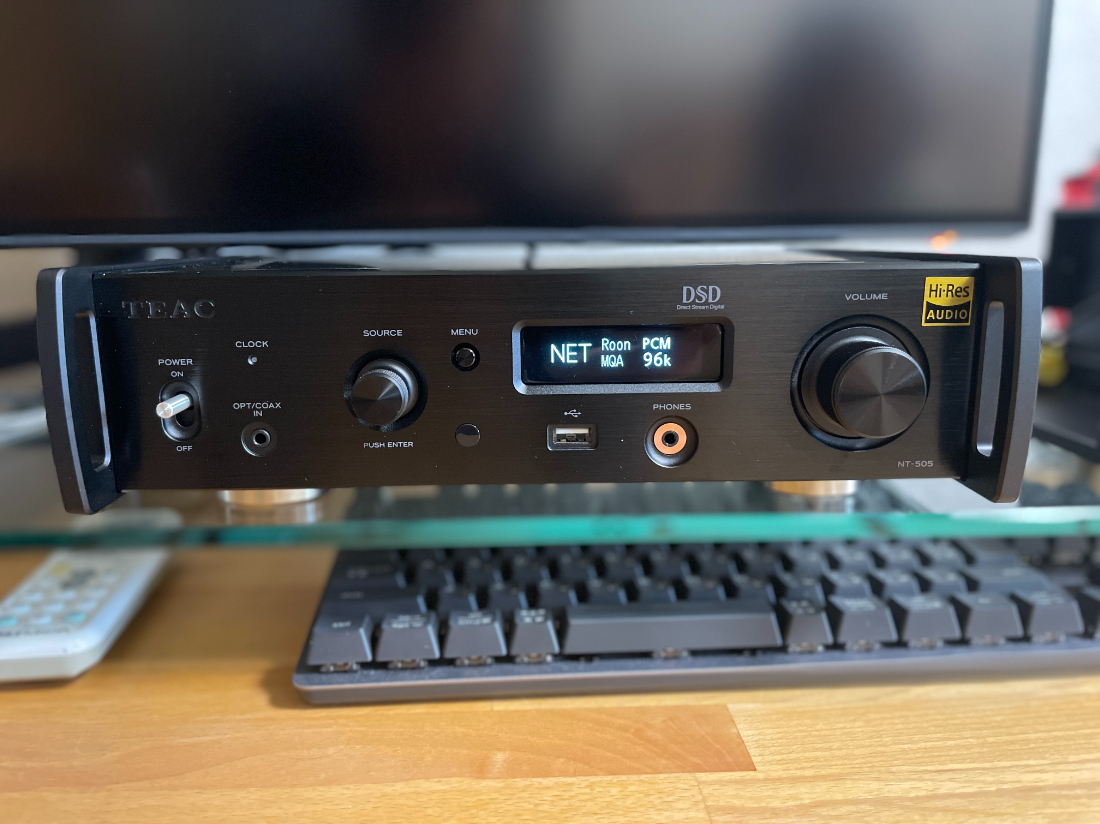 【レビュー】TEAC NT505X Roon Ready対応USB/DACネットワークプレーヤー - よしかの半解